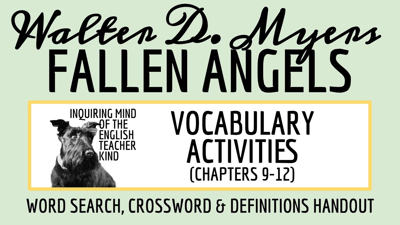 Fallen Angels by Walter Dean Myers Chapters 9, 10, 11, and 12 ...