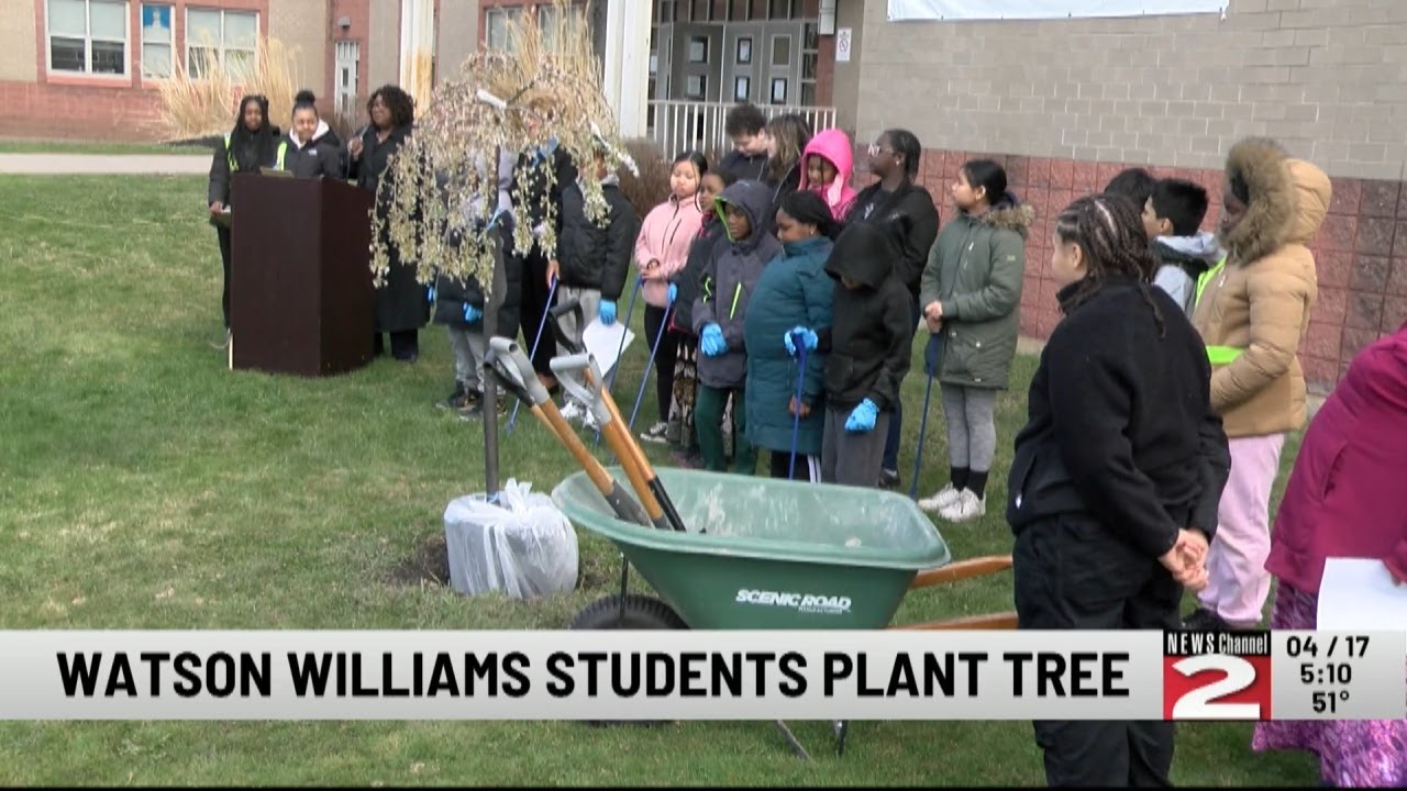 Watson Williams Elementary Students Team Up with AAA for Earth Day Tree ...