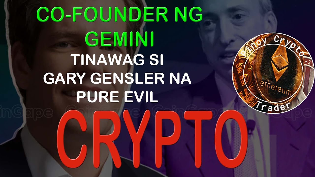 Bakit Tinawag ng Gemini Co Founder na si Tyler Winklevoss si Gary ...