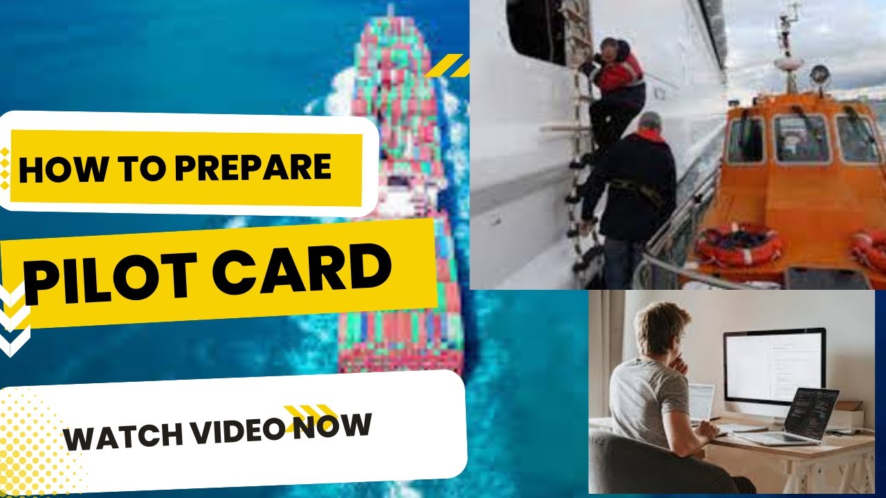 How to prepare port documents/ Pilot card preparation/3rdmate - YouTube