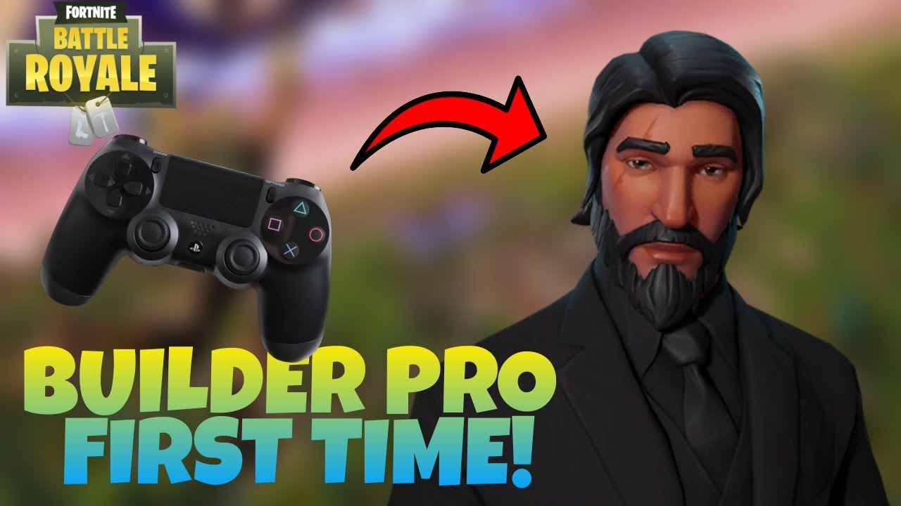 USING BUILDER PRO FOR THE FIRST TIME! | Fortnite Battle Royale PS4 ...