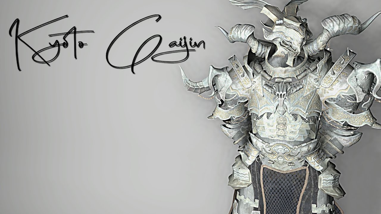 Skyrim Armor MOD - [ Final Fantasy XV ] Somnus the Mystic Armor - YouTube