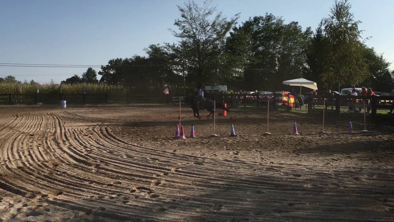 Nadia Boni e Blue Hurricane Barrel racing - YouTube