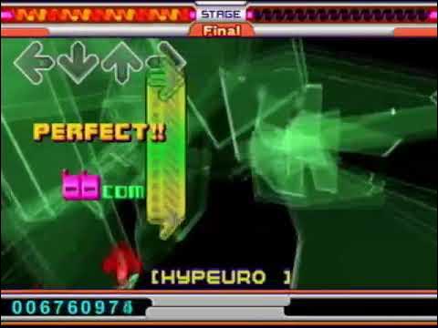 DDR Custom Song - HYPER EUROBEAT (Single Basic, for Party Collection) - YouTube