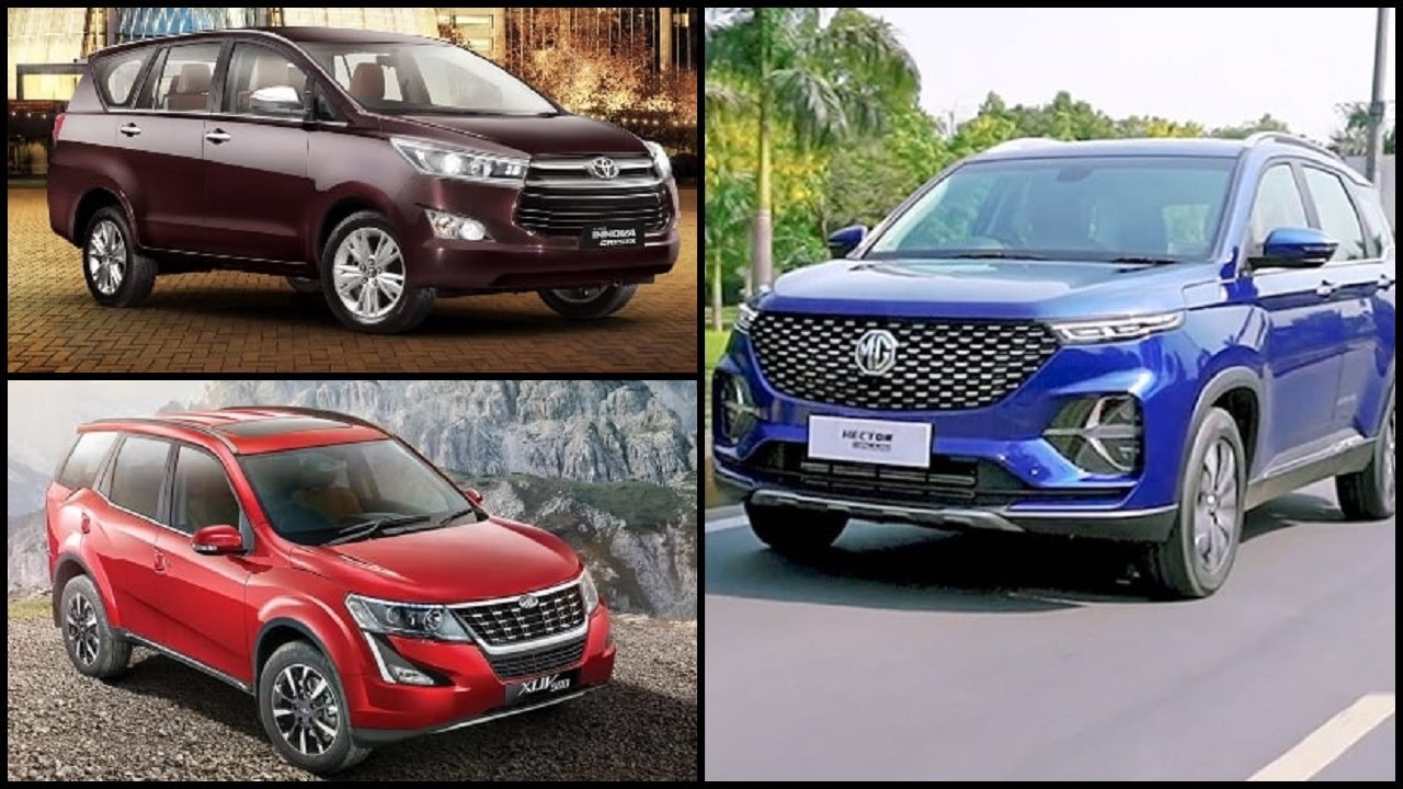 MG Hector Plus vs Toyota Innova vs Mahindra XUV500 - Full Comparison ...