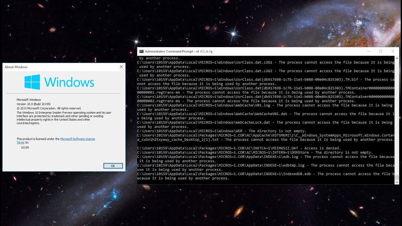 Destroying Windows 10 Build 10159! - YouTube
