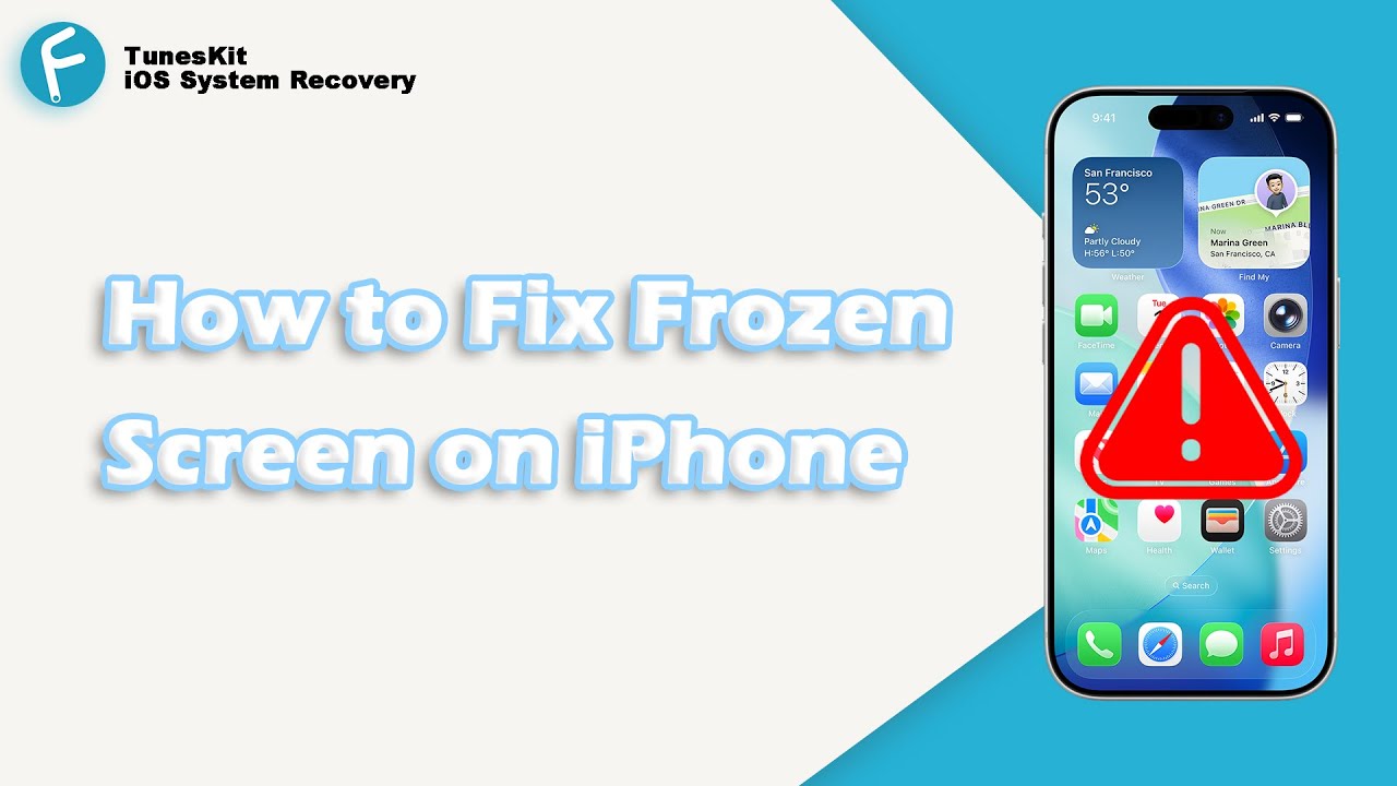 How to Fix Frozen Screen on iPhone | Best iOS System Repair Tool - YouTube