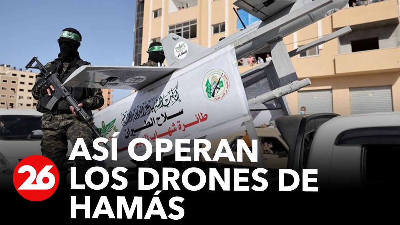 Así operan los drones de Hamás - YouTube
