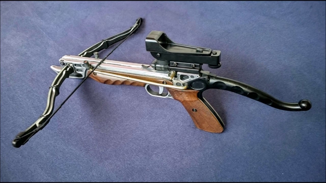 Armex Tomcat MK2 pistol crossbow custom build part 3 - YouTube