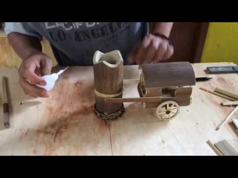 Ide Kreatif yang Luar Biasa Hanya dari Bambu ~ Membuat Vas Bunga Super ...