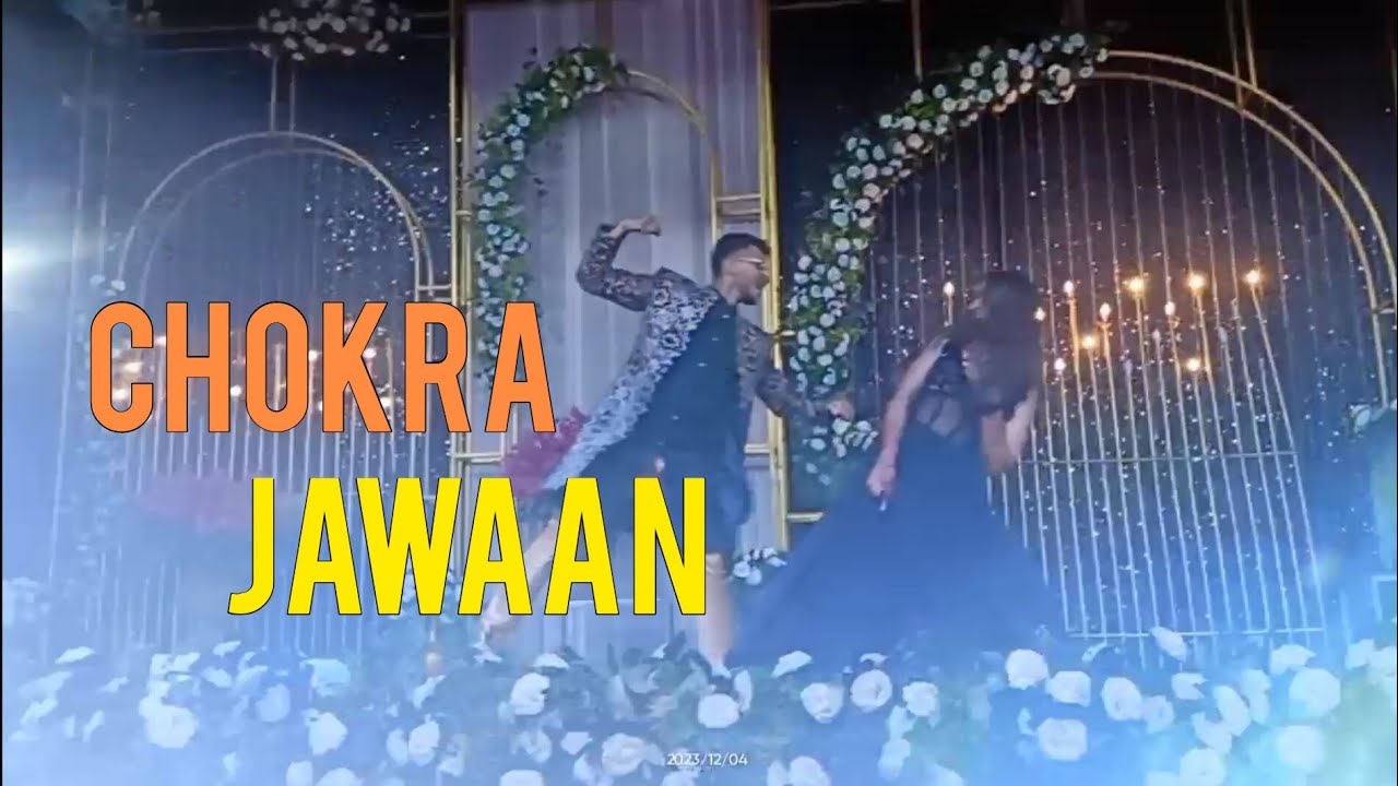 Chokra Jawaan wedding dance | Chokra Jawaan Re Dance! aadi & somya #dance Ajay&zemo #ladkevaale ...