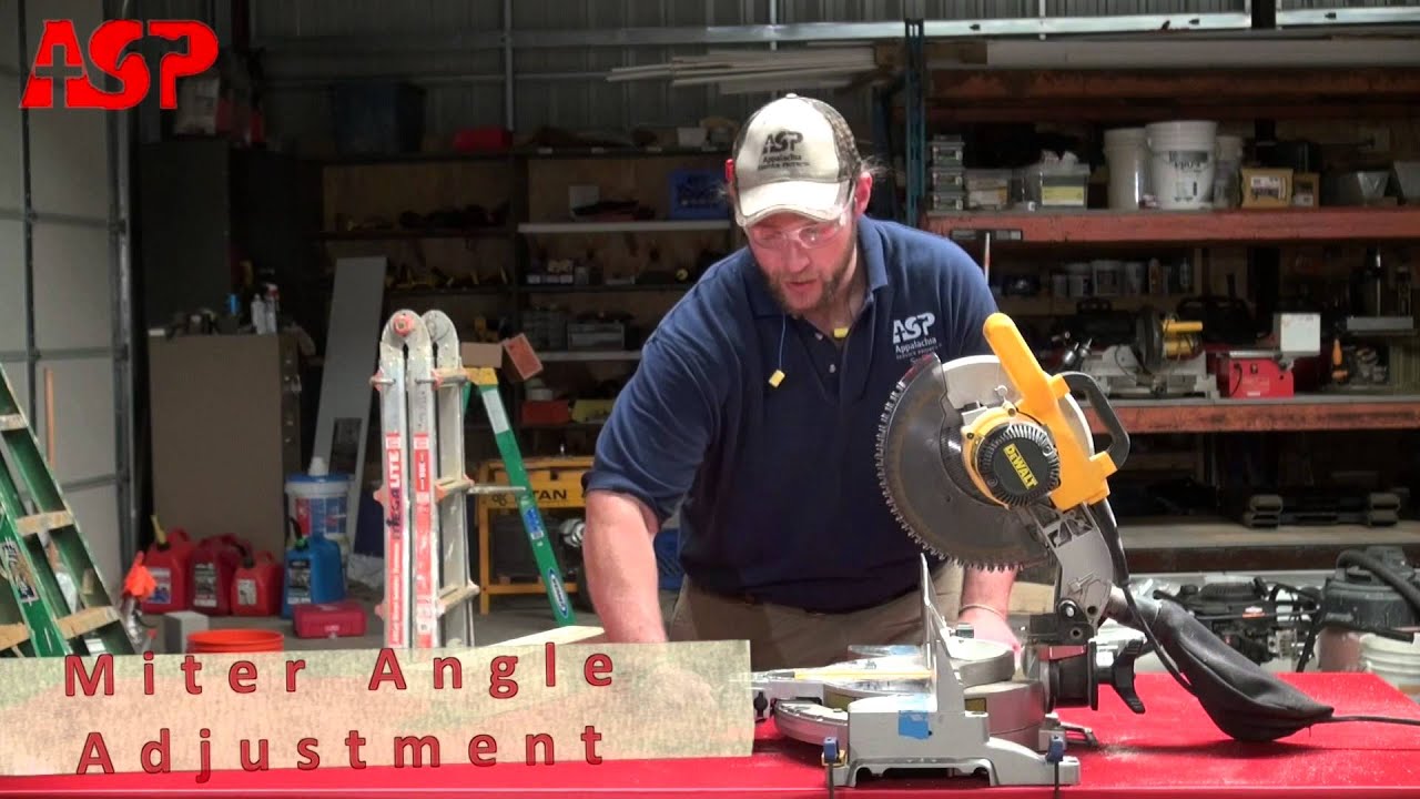 Compound Miter Saw Instructional Video - YouTube