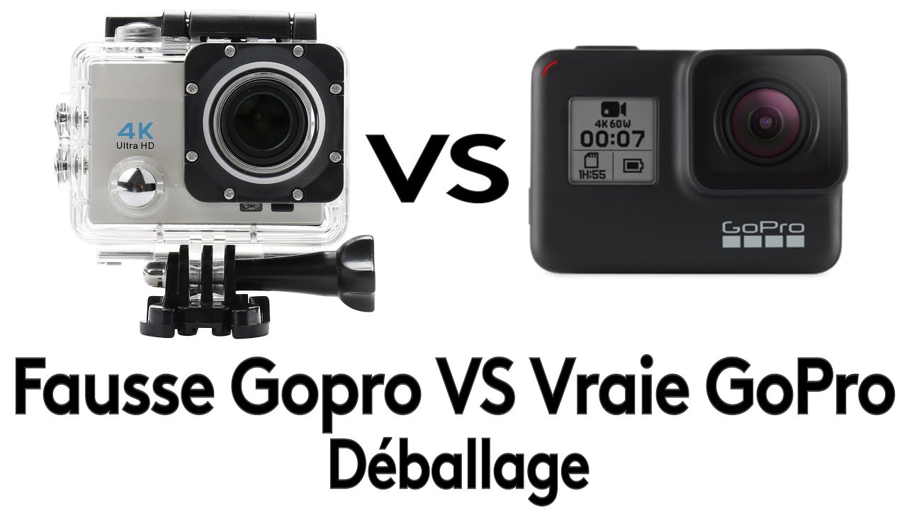 Déballage Fausse GoPro à 99Euros - Telefunken 4K - Test Fake Gopro ...