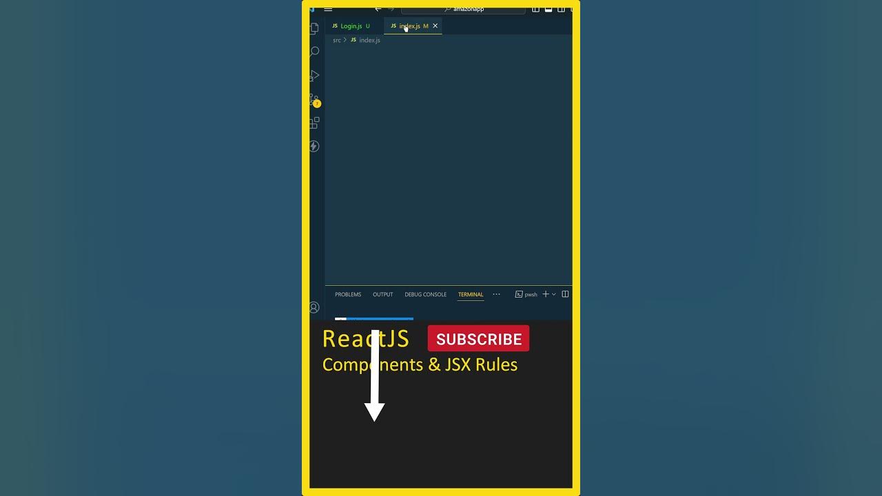 React Js Components React Js Tutorial React Pages Syntax Jsx Rules React Full Course