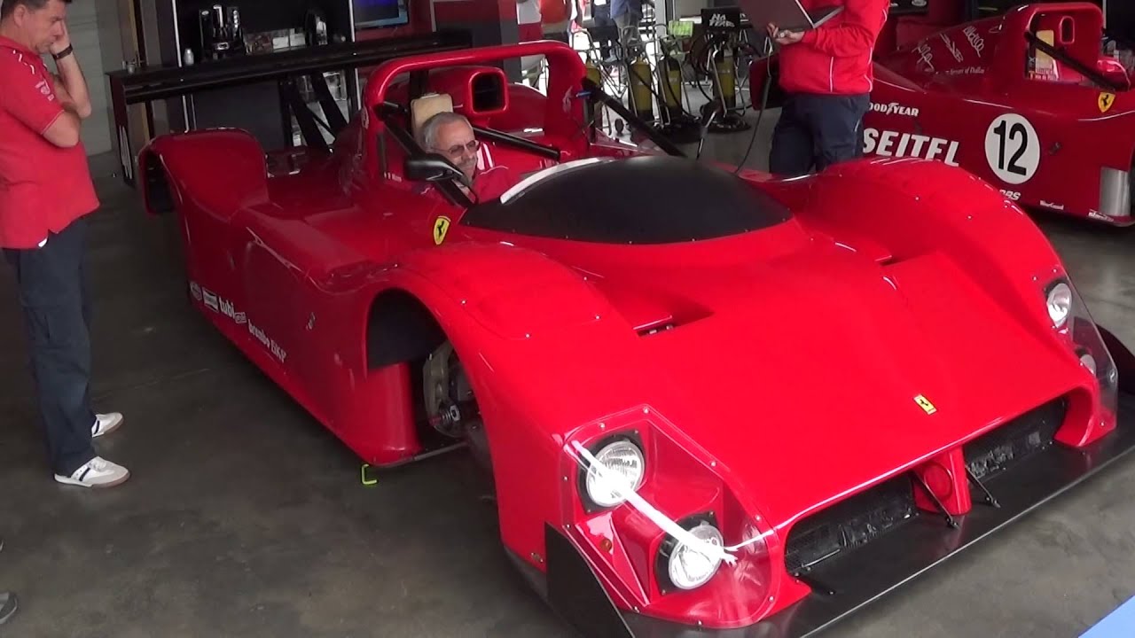 Ferrari 333 SP Sound of V12 - YouTube
