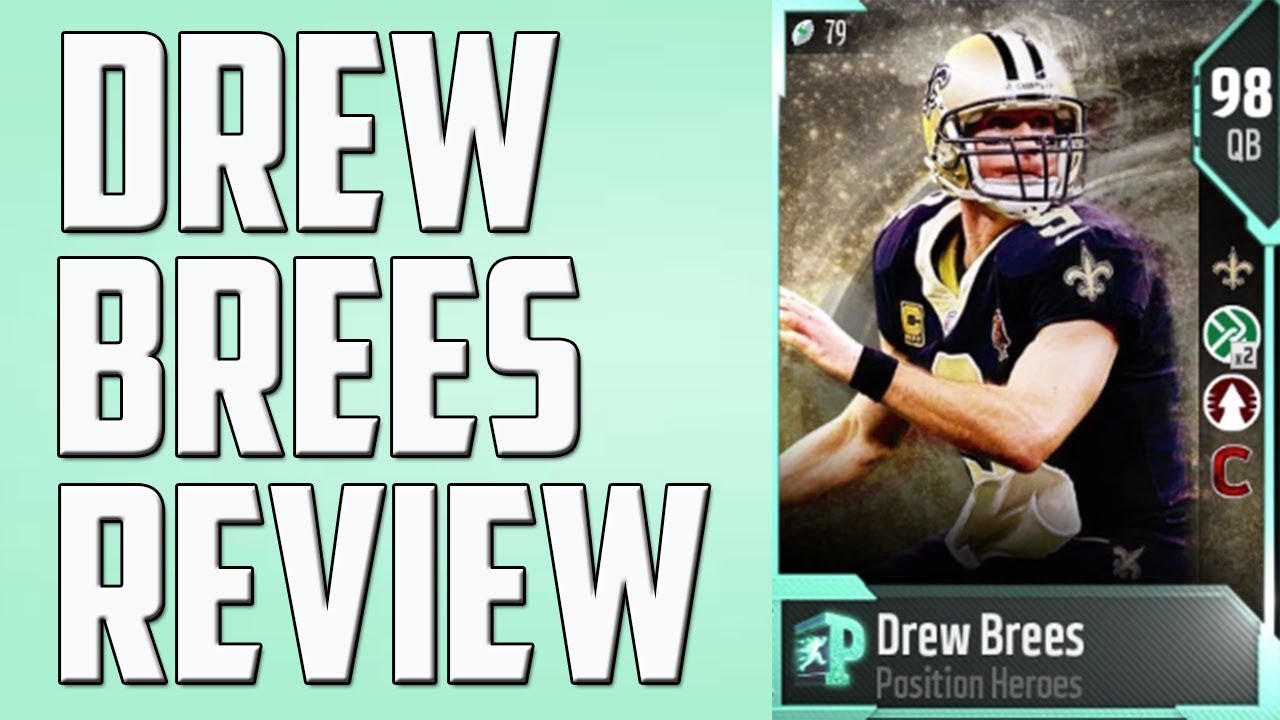 How Good is 98 Overall Drew Brees? MUT 18 Card Review - YouTube