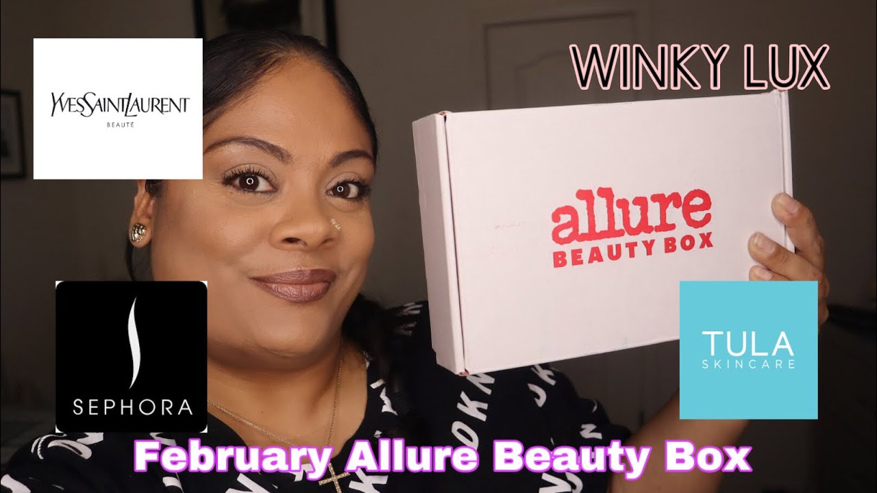 Allure Beauty Box review-Feb 2023 - YouTube