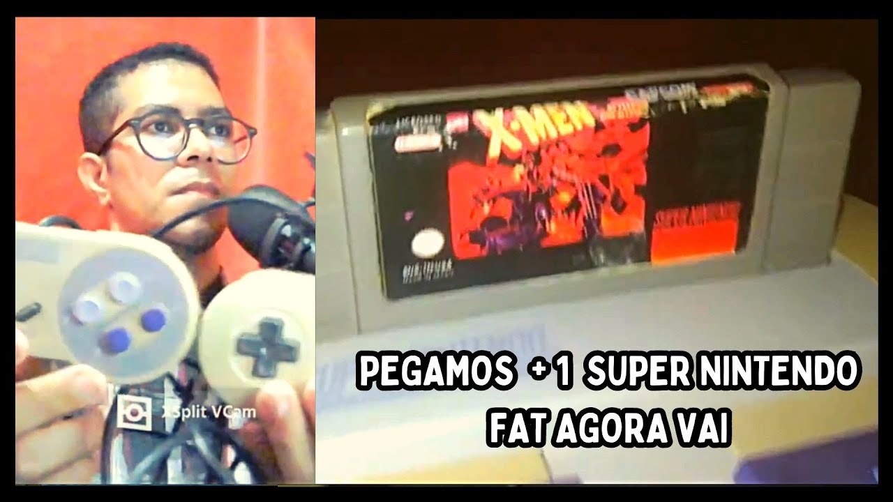 Pegamos +1 Super Nintendo Fat Funcionando Legal Agora Vai! - YouTube