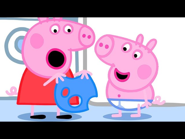 Pepppa Pig Official Channel | Peppa Pig finds holes in George's Clothes ...