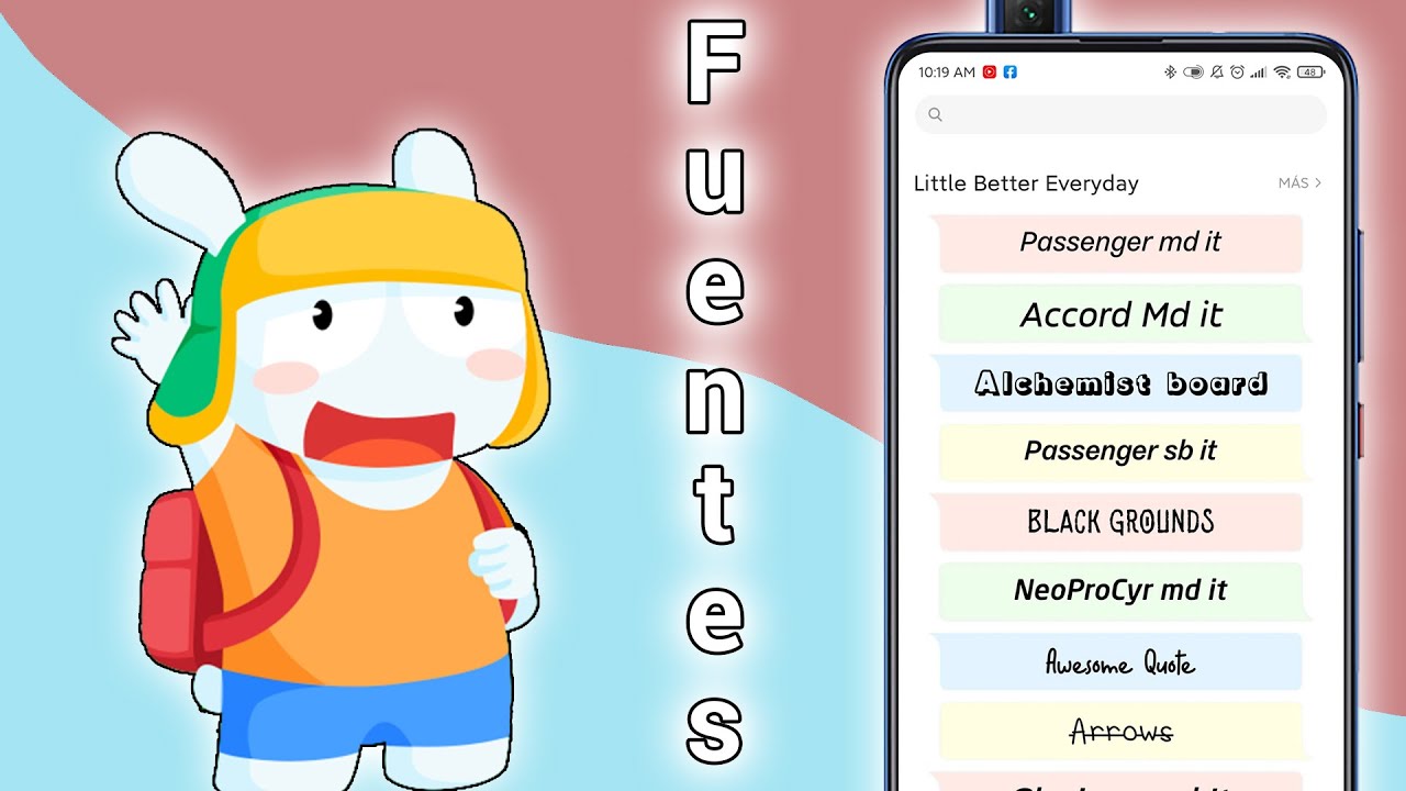 DESCUBRE LAS #5 mejores FUENTES para tu teléfono XIAOMI🍣 con MIUI ...