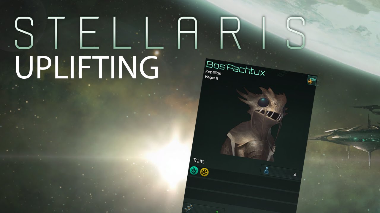 Stellaris - Uplifting Primitive Species - YouTube
