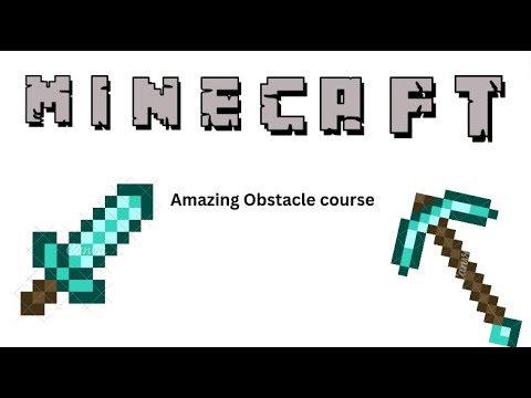 Amazing Minecraft obstacle course - YouTube