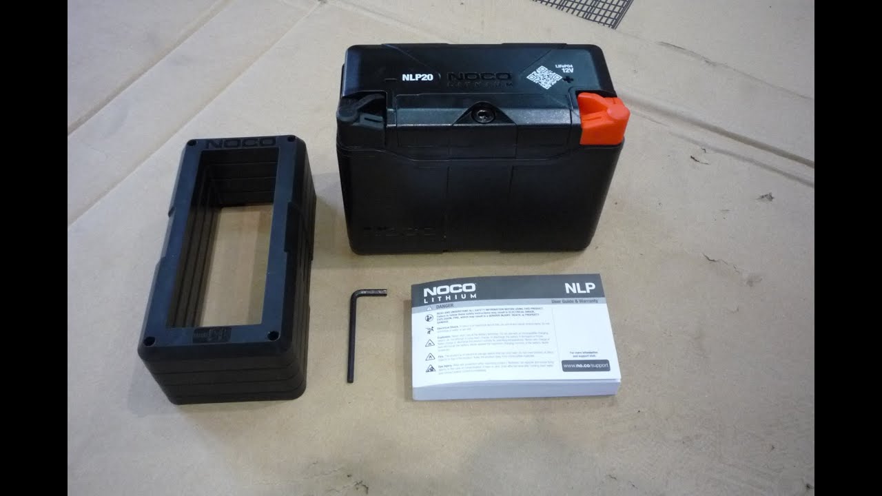 Noco Lithium Battery - YouTube