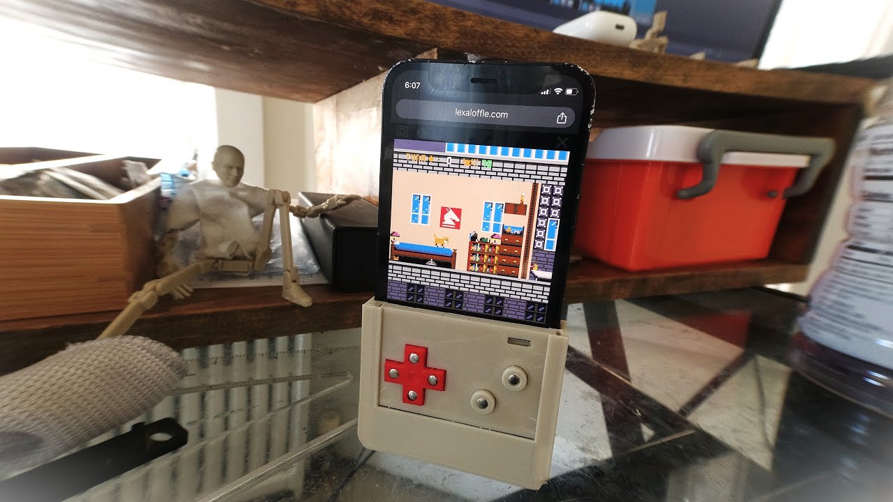 Making gamepad for pico 8 games for iphone 12 mini pt 3 - YouTube