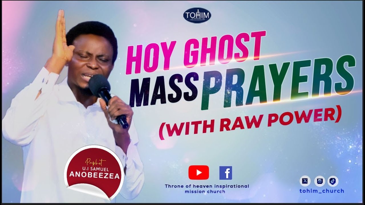 POWERFUL HOLY GHOST MASS PRAYERS - YouTube
