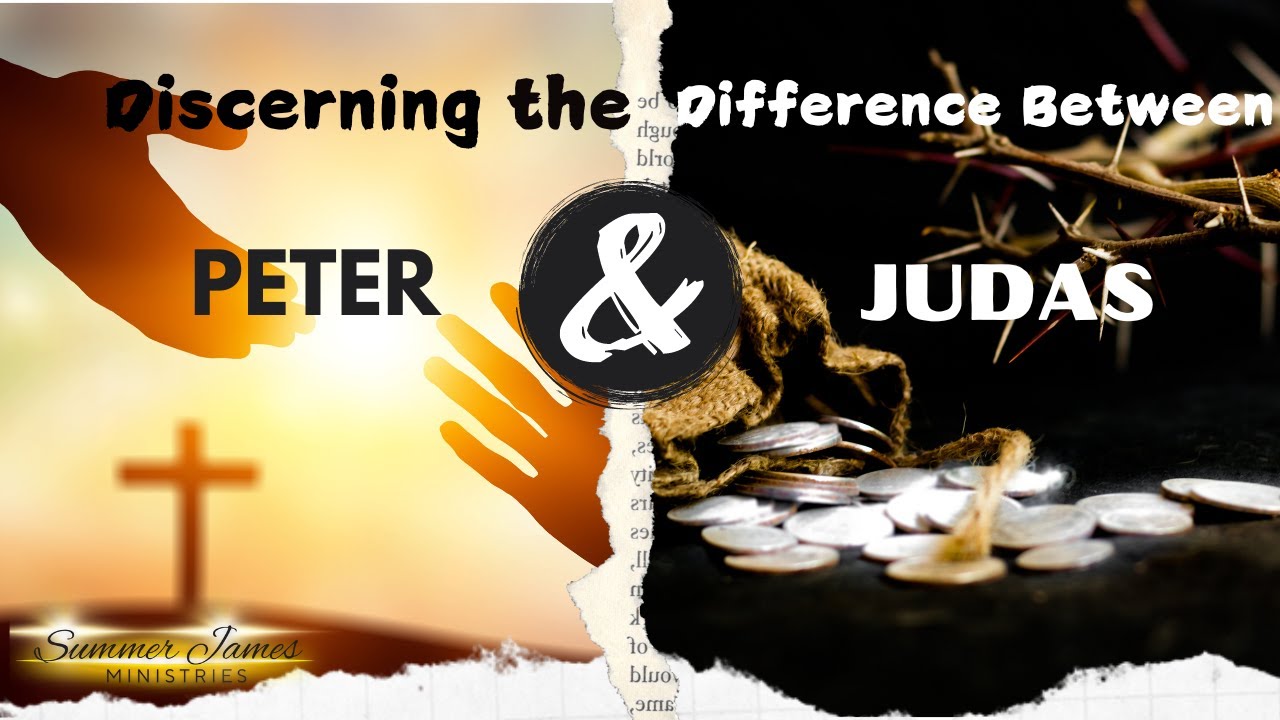 Soul Care: Discerning the Difference between Peter & Judas - YouTube