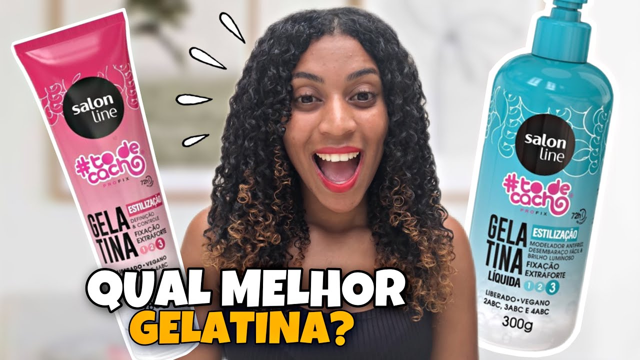 GELATINA LÍQUIDA x GELATINA FIXAÇÃO EXTRA FORTE (estilização) | BATALHA ...