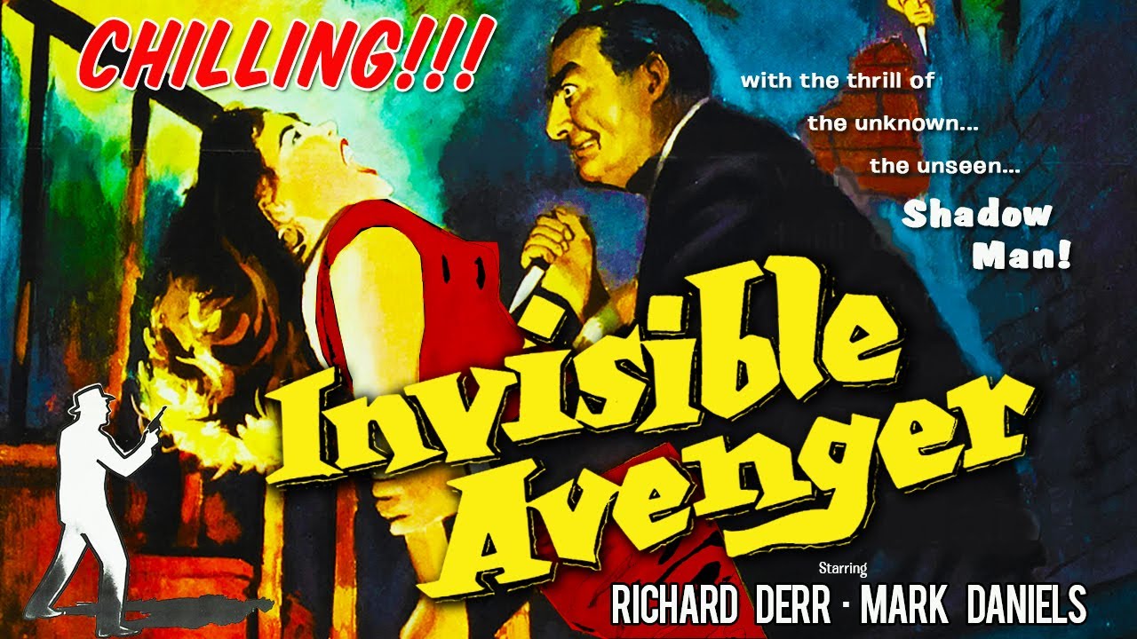 Invisible Avenger - Full Movie - B&W - The Shadow - Richard Derr - Pulp ...