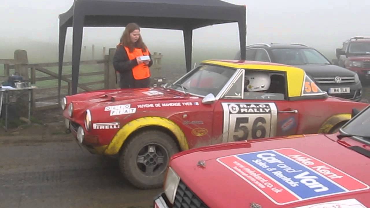 Fiat Spider Abarth Roger Clarke Rally - YouTube