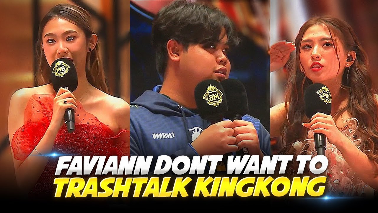 Faviann DON'T WANT to TRASHTALK Kingkong Anymore! - YouTube