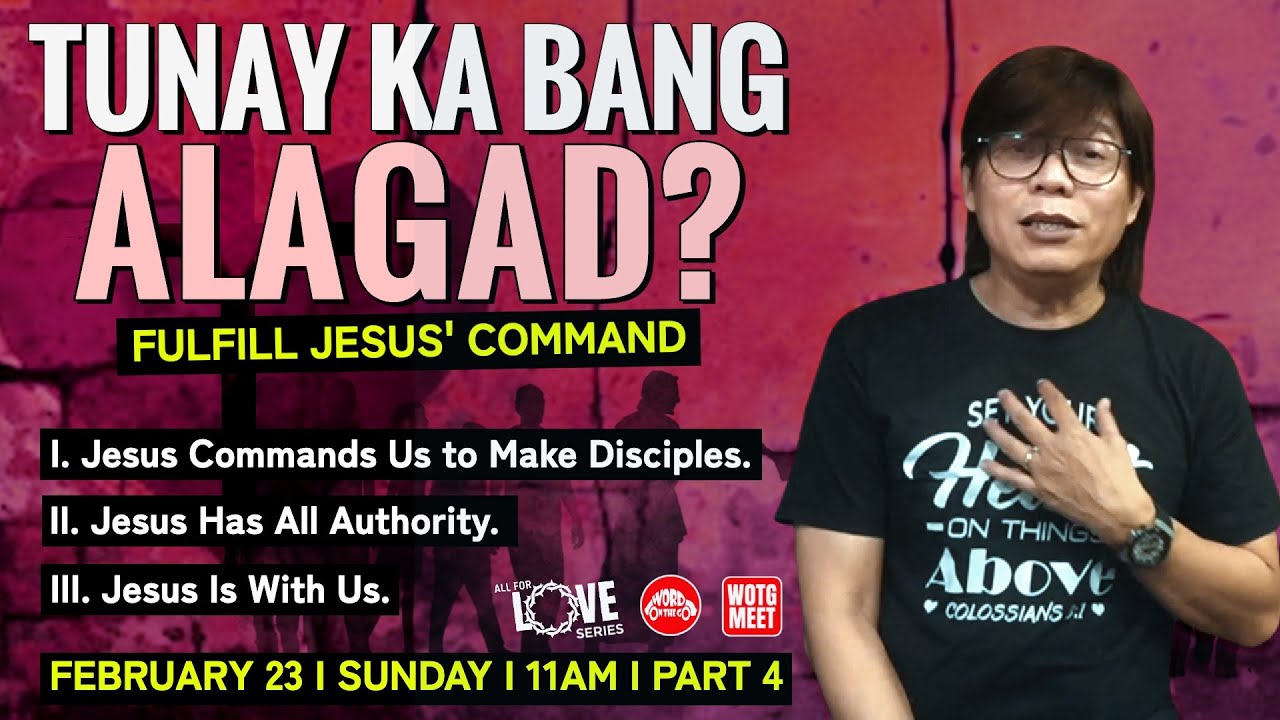 Sundin ang Utos ng Panginoong Hesus Part 4 - YouTube