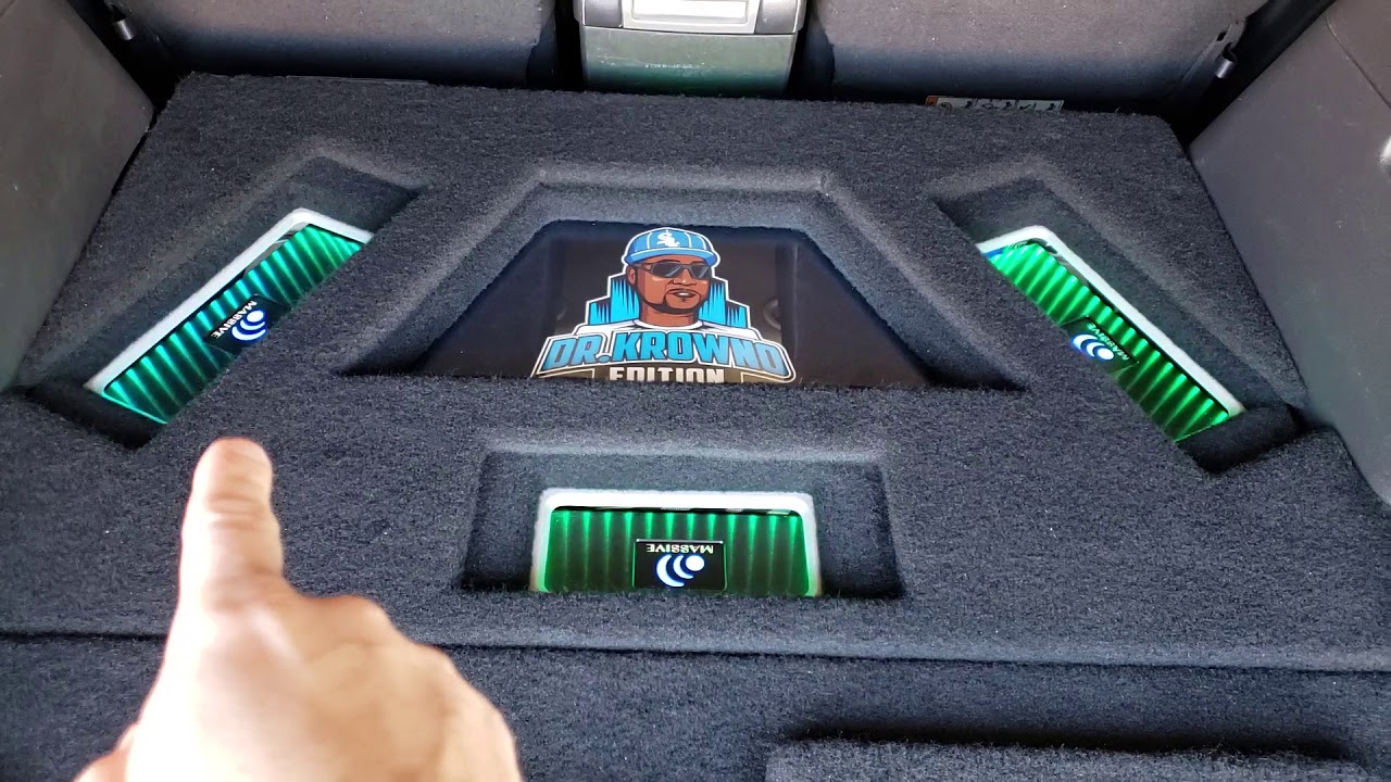 2009 Ford Flex Full Audio System : SQ-focused with 4 amps, DSP, and an ...