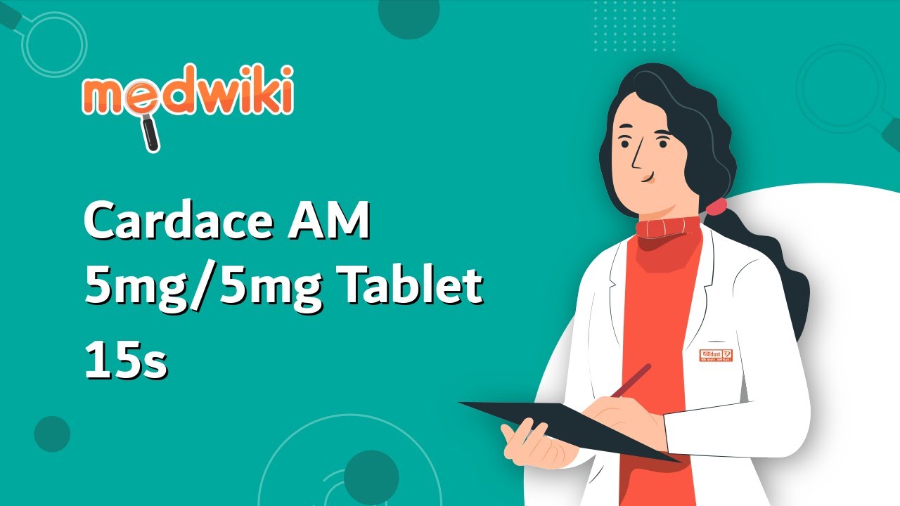 Cardace AM 5mg/5mg Tablet 15s | Uses, Work and How to take. - YouTube