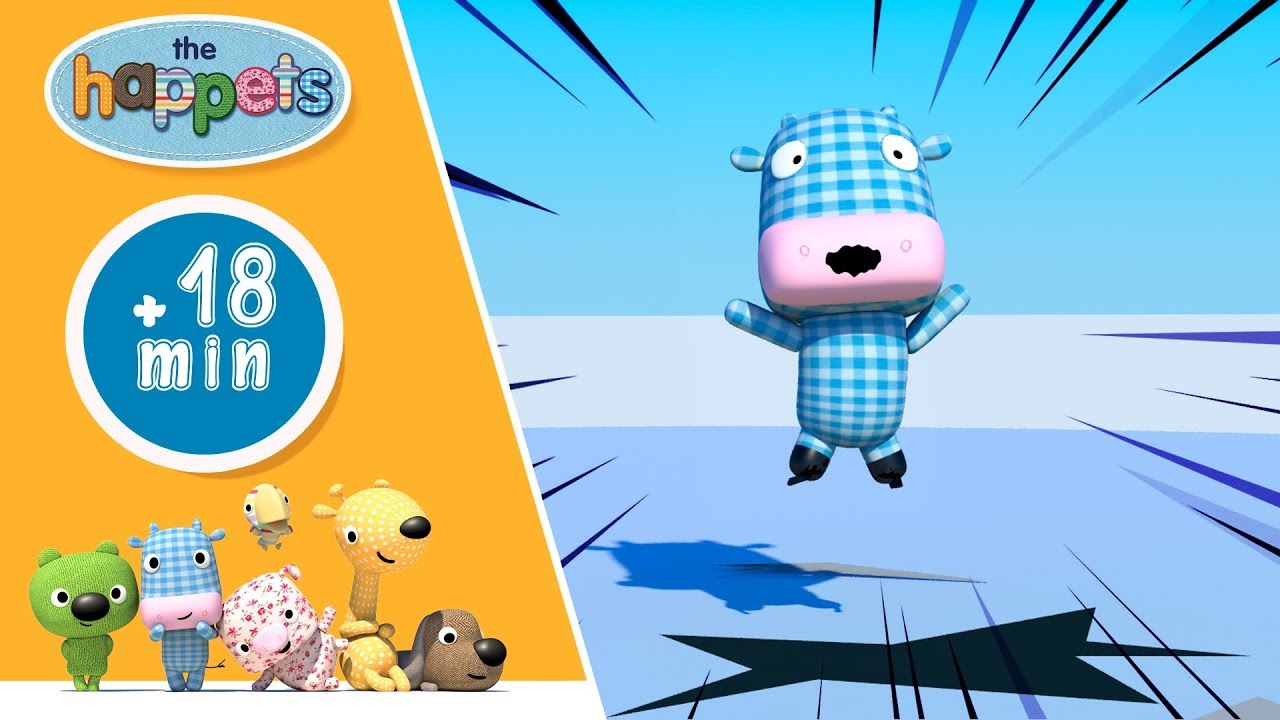 The Happets 🎨🎨🎨 | Ice Skating | Episode 48 | 🎨🎨🎨 Cartoons For Kids ...
