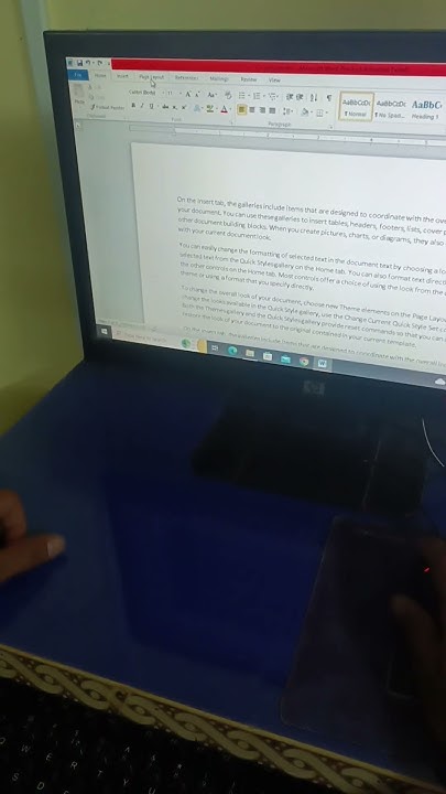 Ms Word Page Colour Ms Word me page ka colour change kaise kare - YouTube