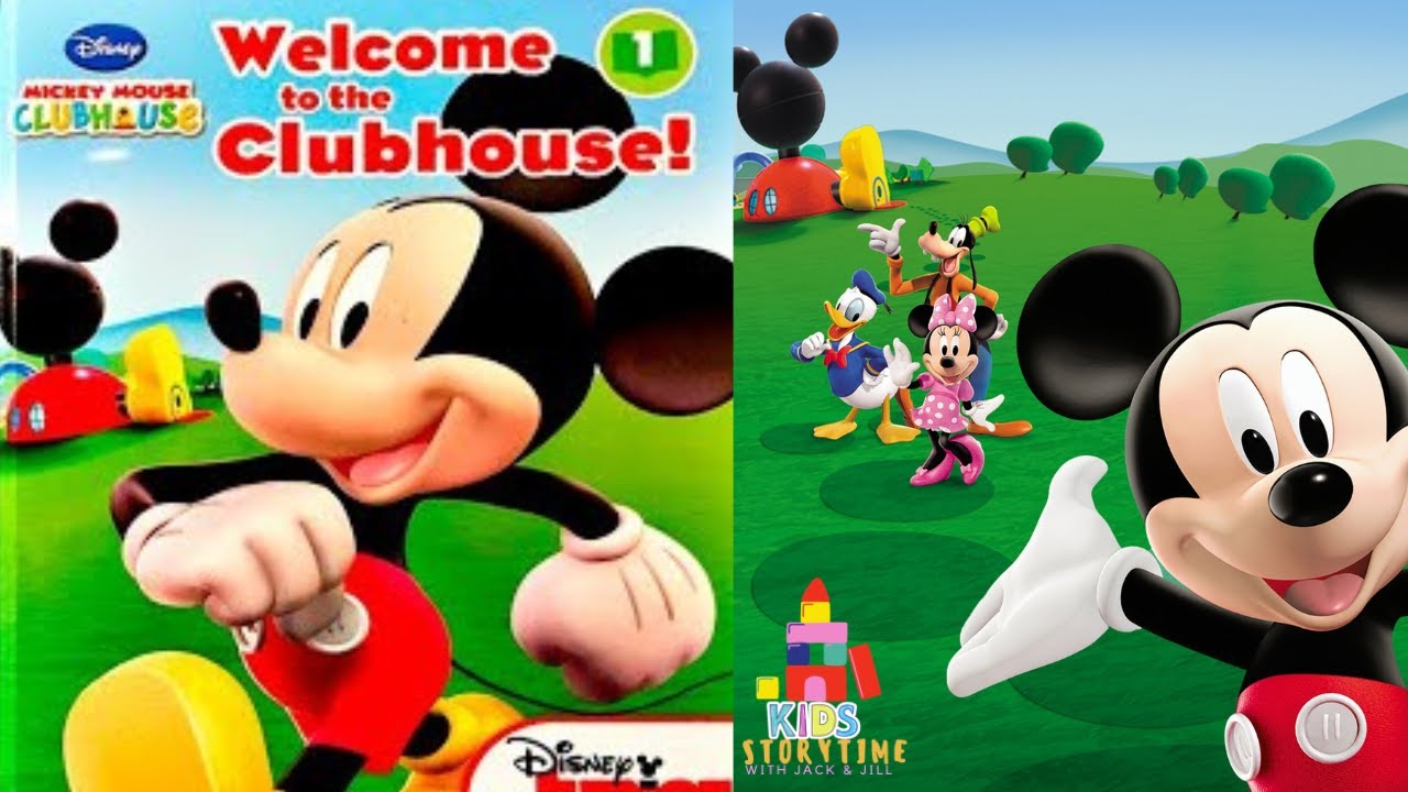 🏠🏡 Kids Book Read Aloud: Disney Junior : Mickey Mouse Clubhouse ...