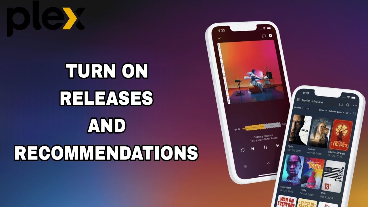 How To Turn On Releases And Recommendations On Plex App - YouTube