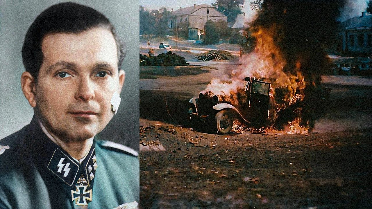 La Fin de Helmut Kämpfe | L’Officier SS le Plus Haut Gradé Brûlé Vif ...