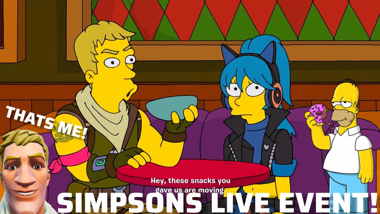 SIMPSONS LIVE EVENT! - YouTube