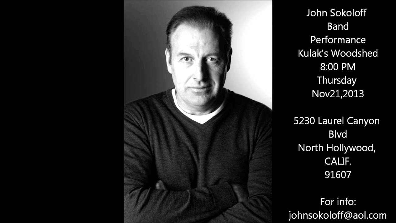 John Sokoloff Band to Perform in Los Angeles (Show Information) - YouTube