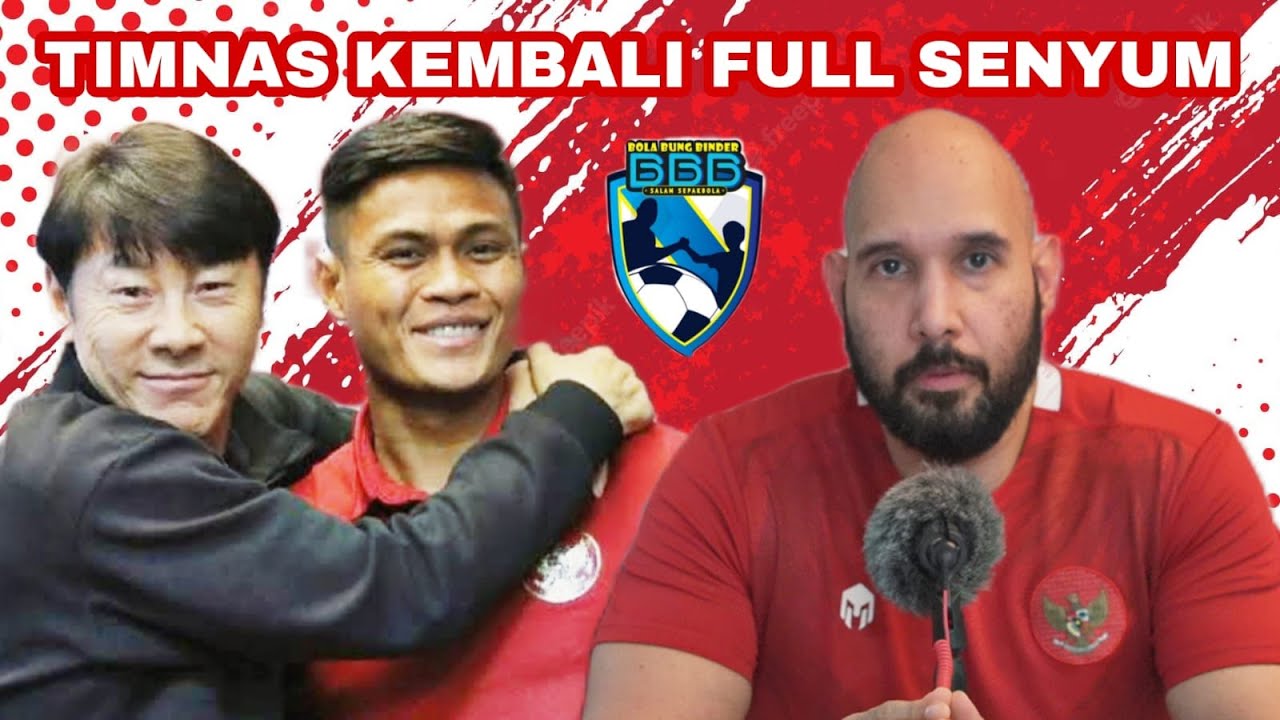 TIMNAS INDONESIA FULL SENYUM, STY UNTUK SEMUA TIMNAS ! - YouTube