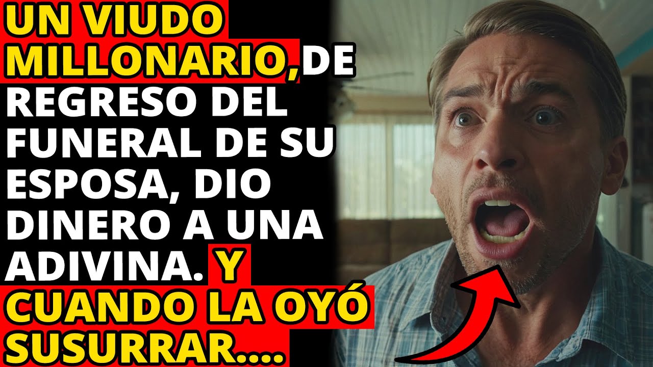 UN VIUDO MILLONARIO, DE REGRESO DEL FUNERAL DE SU ESPOSA, DIO DINERO A ...