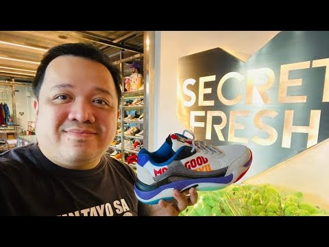 Unboxing of collab shoes by World Balance and Secret Fresh ni Big Boy ...