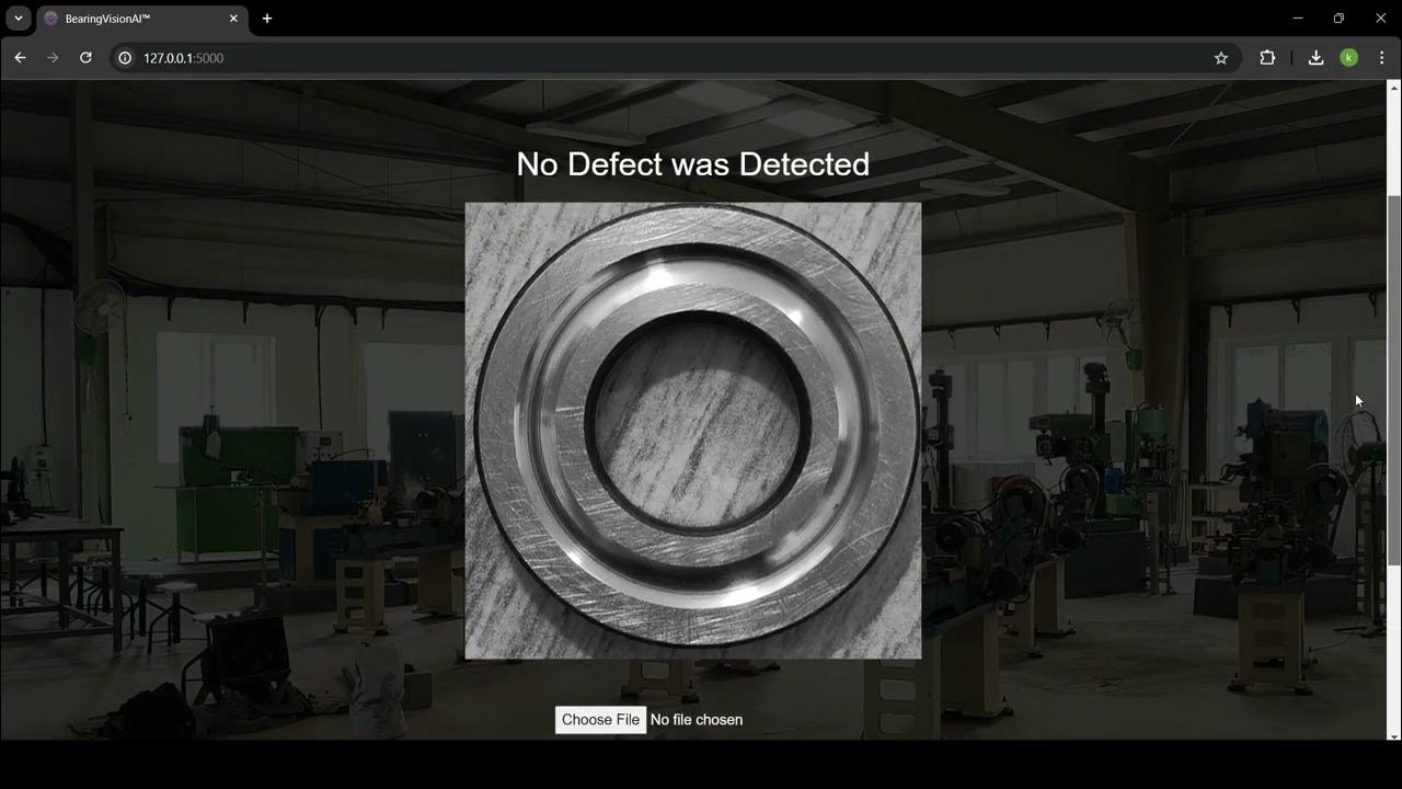 BearingVisionAI - a bearing failure detection APP (demo vesion) - YouTube