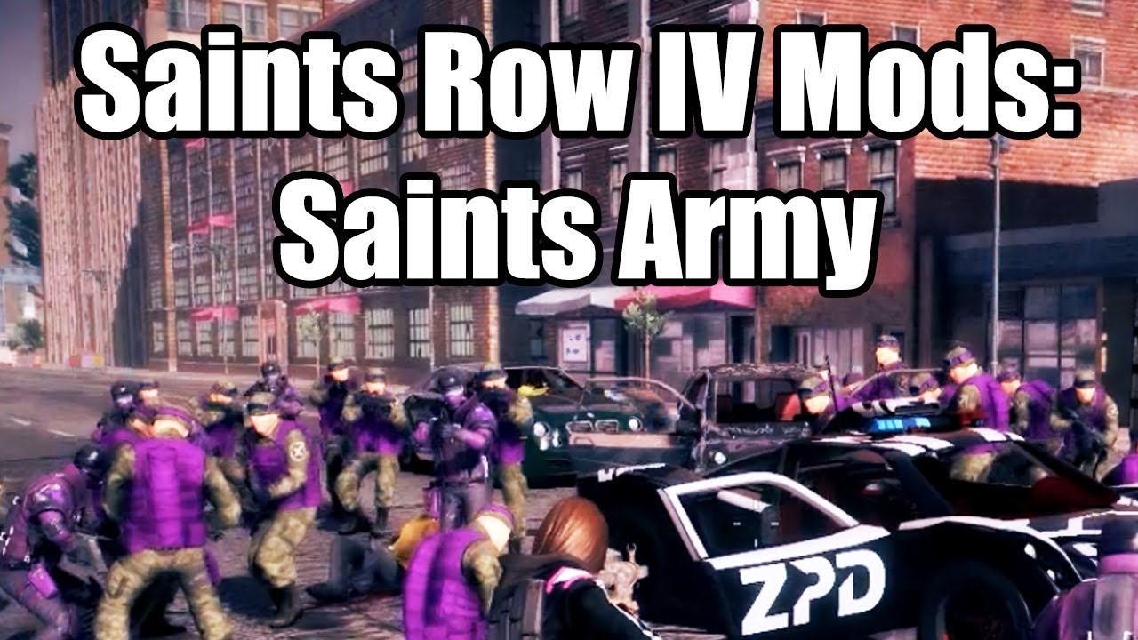 Saints Row 4 Mods: Saints Army - YouTube
