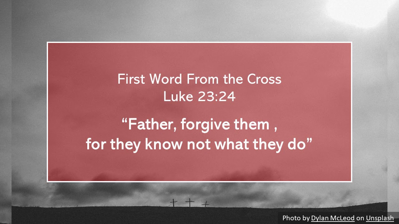 First Word From The Cross by Rev. Ho Kong Eng - YouTube